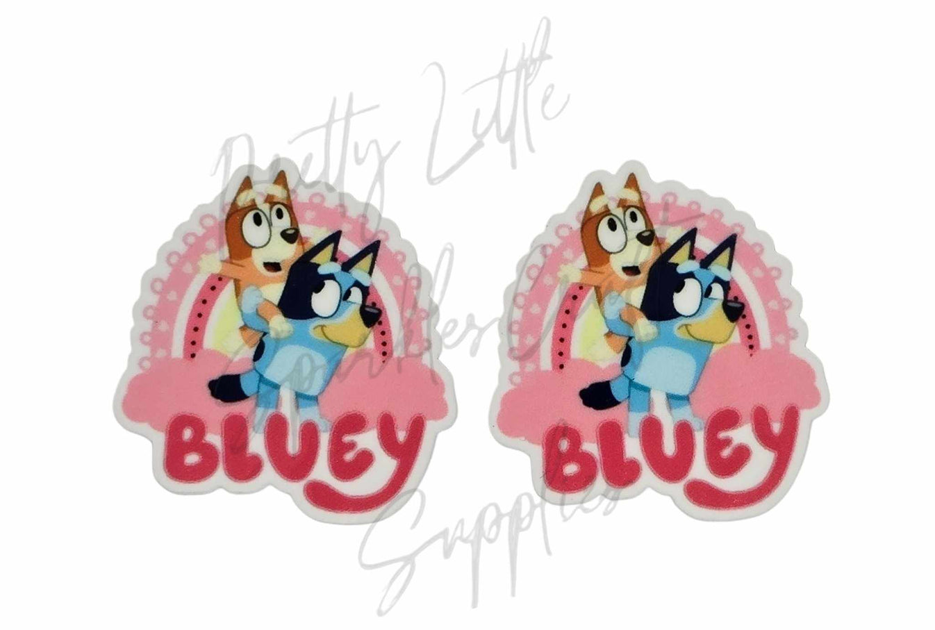 Bluey - Pink Rainbow – Pretty Little Sparkles Craft Supplies