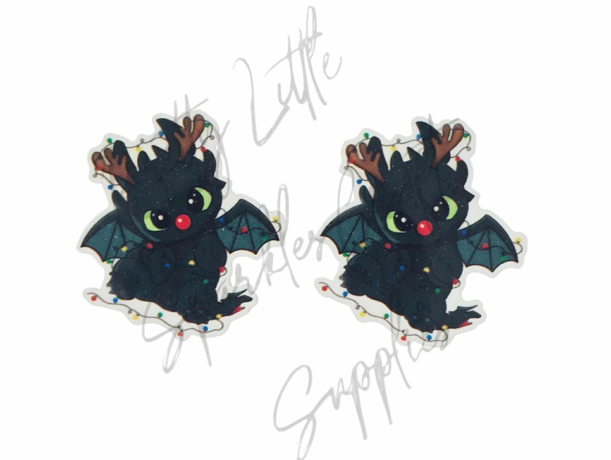Christmas Toothless – Pretty Little Sparkles Craft Supplies