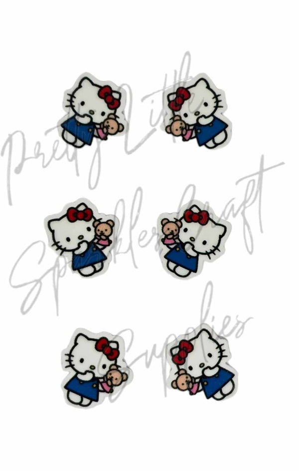 Hello Kitty Blue with Tiny Chum – Pretty Little Sparkles Craft Supplies