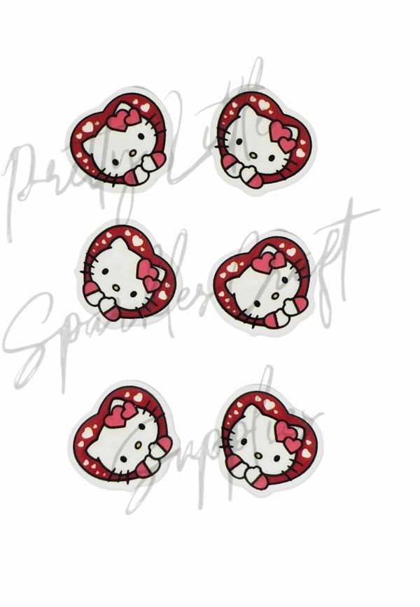Hello Kitty Red Heart – Pretty Little Sparkles Craft Supplies