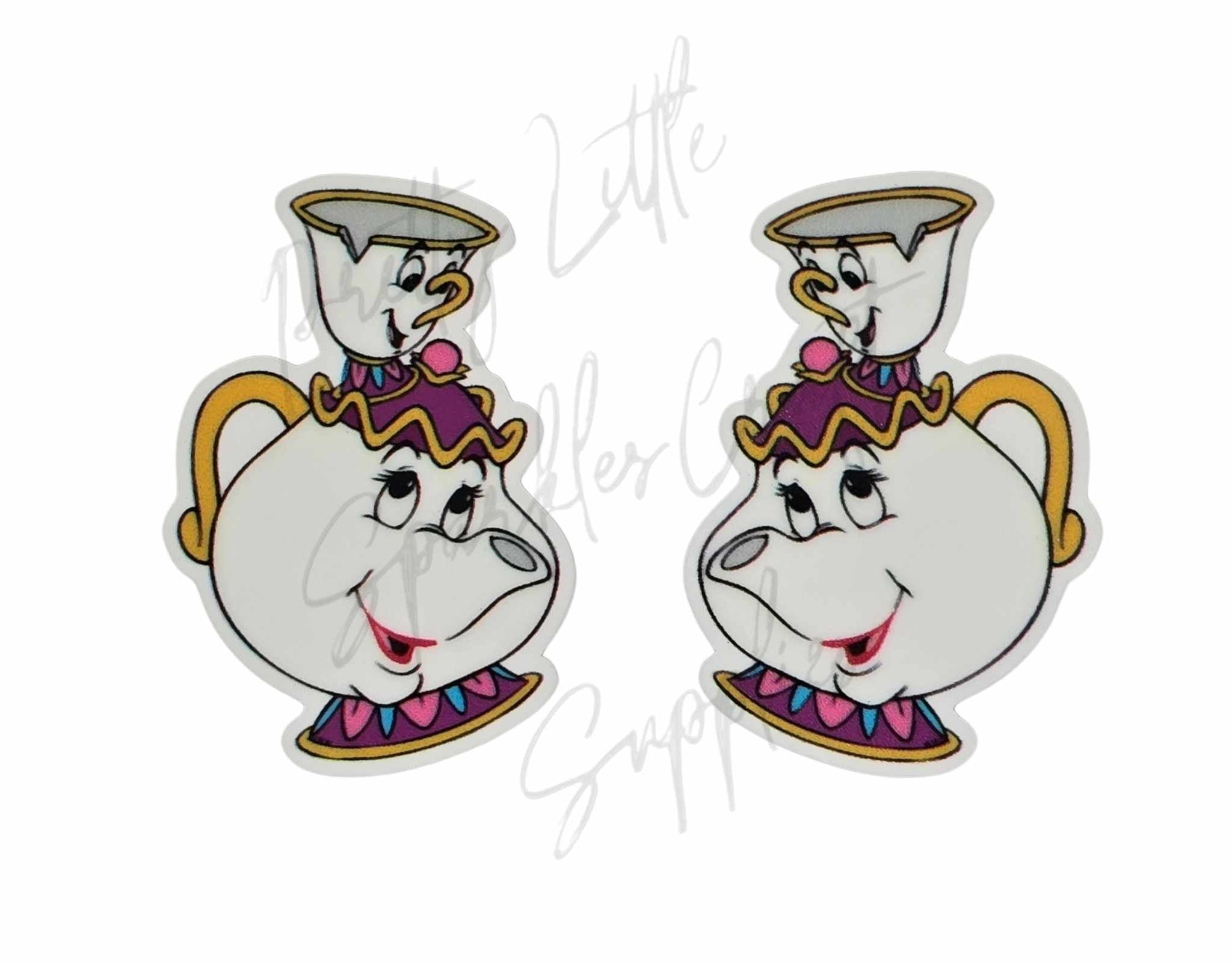 Beauty and the Beast - Mrs Potts and Chip – Pretty Little Sparkles ...