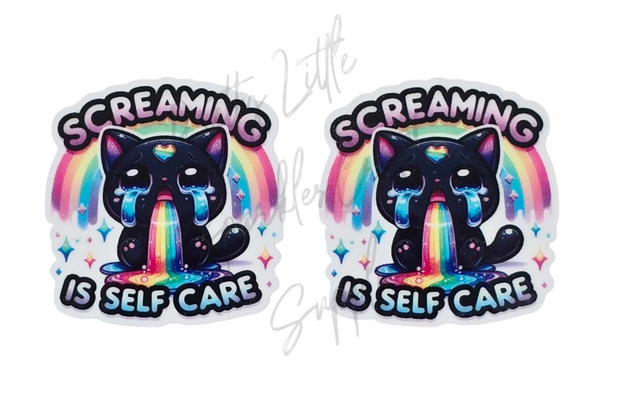 Screaming is Self Care – Pretty Little Sparkles Craft Supplies